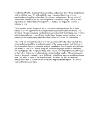 The tabernacle | DOC