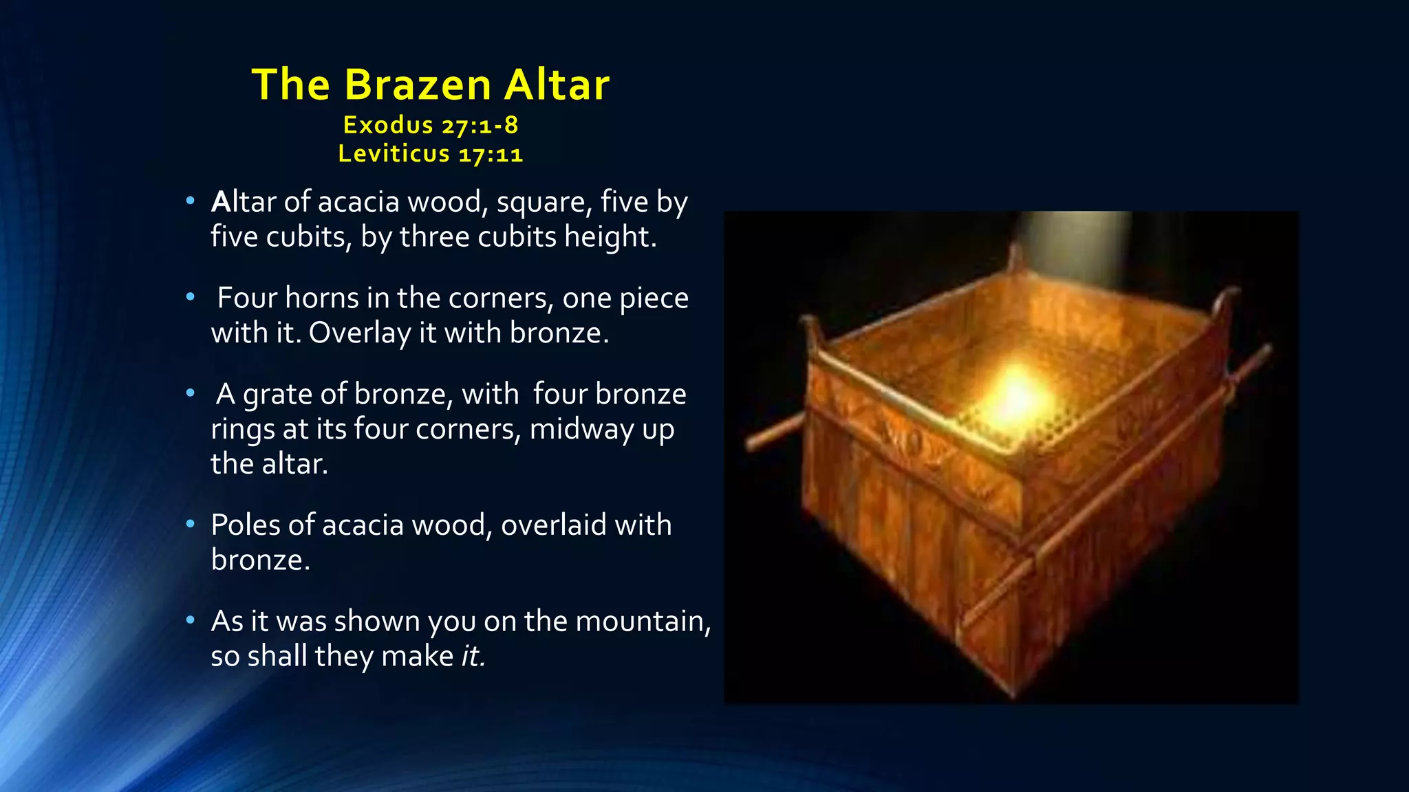 The tabernacle of moses | PPTX