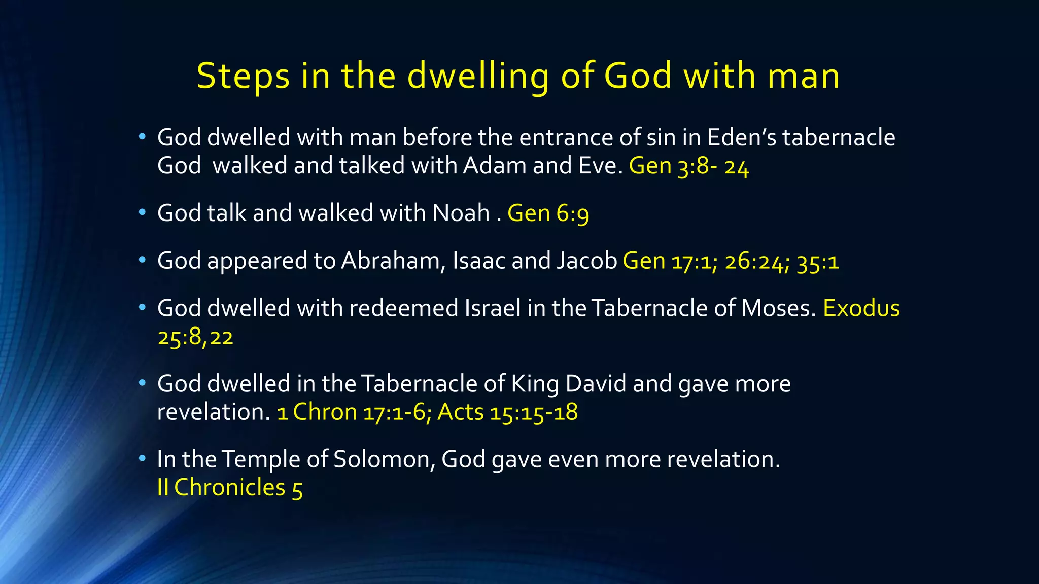 The tabernacle of moses | PPTX