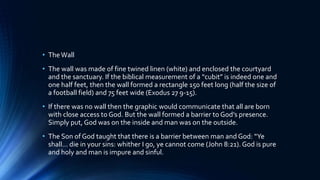 The tabernacle of moses | PPTX