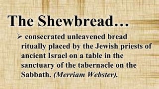 The Table of Showbread.pptx
