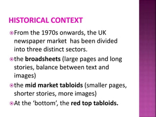The tabloid press | PPTX