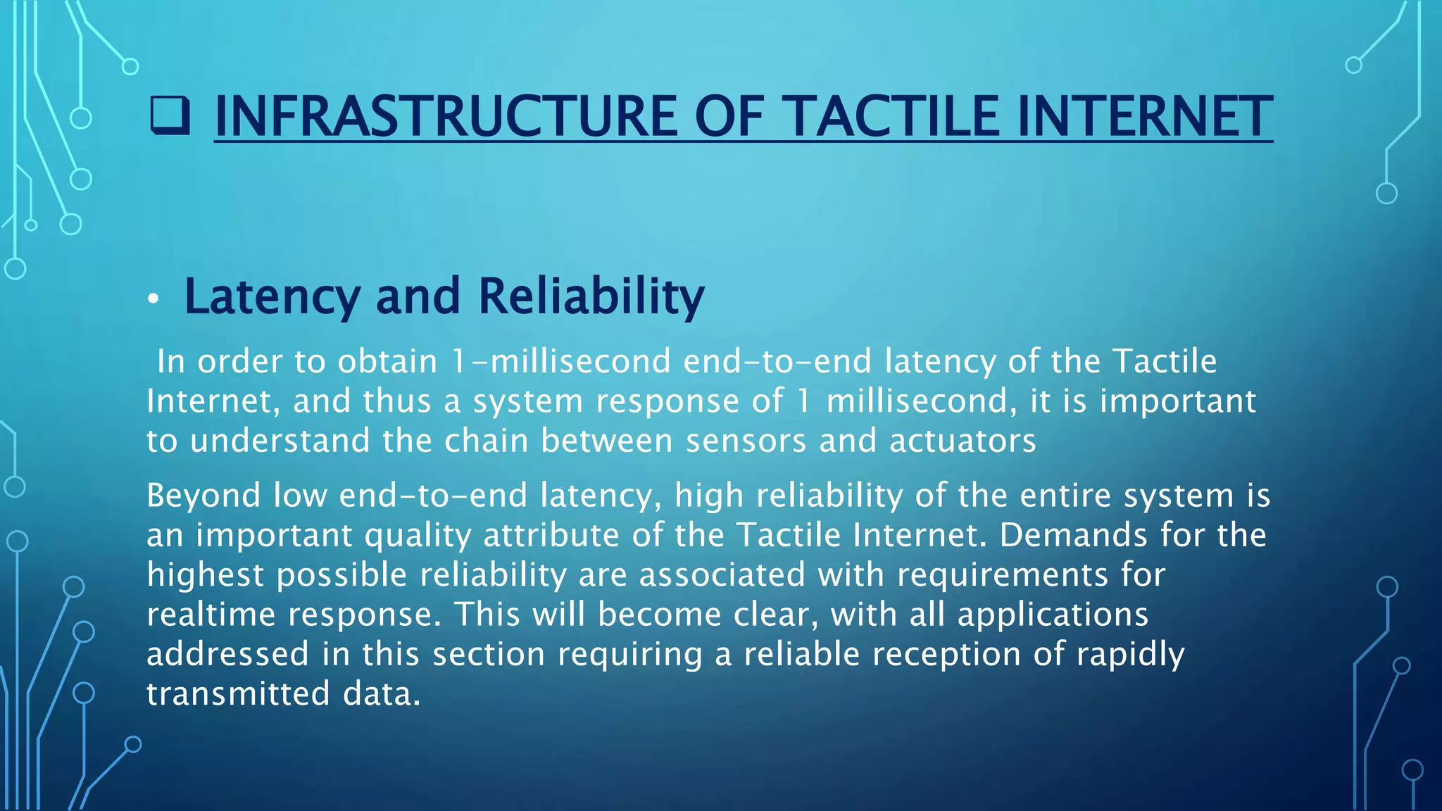 TACTILE INTERNET | PPTX