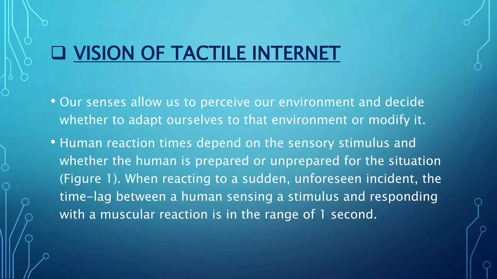 TACTILE INTERNET | PPTX