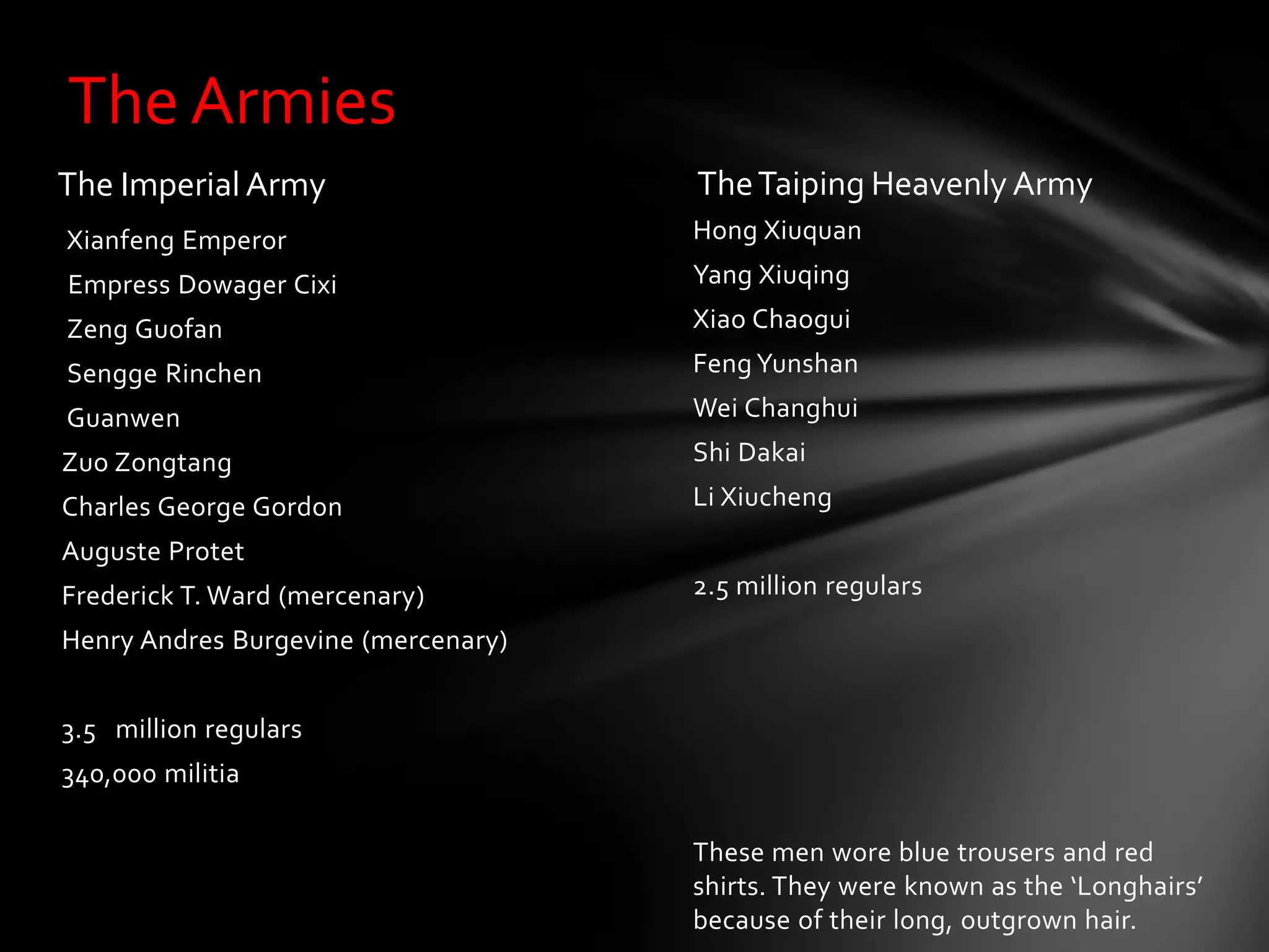 The Taiping Rebellion | PPTX