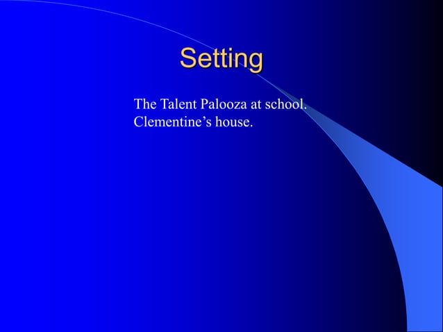 The Talented Clementine | PDF