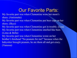 The Talented Clementine | PDF
