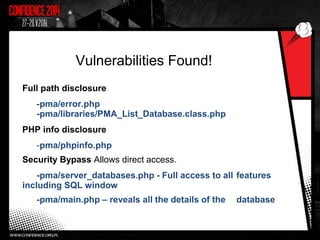 The tale of 100 cve's | PPTX
