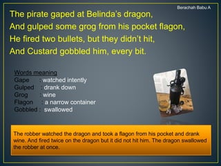 The Tale of Custard the Dragon | PPTX