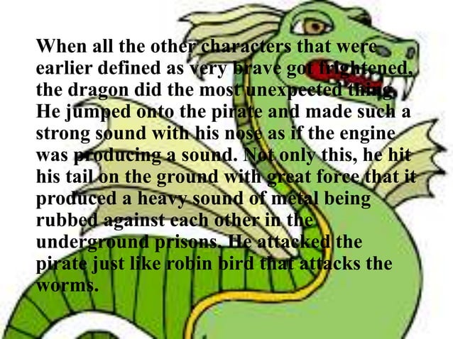 The tale of custard dragon The tale of custard dragon