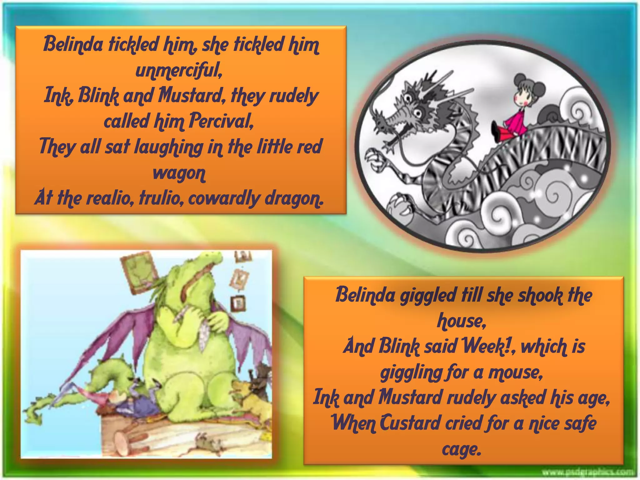 The tale of custurd the dragon | PPTX