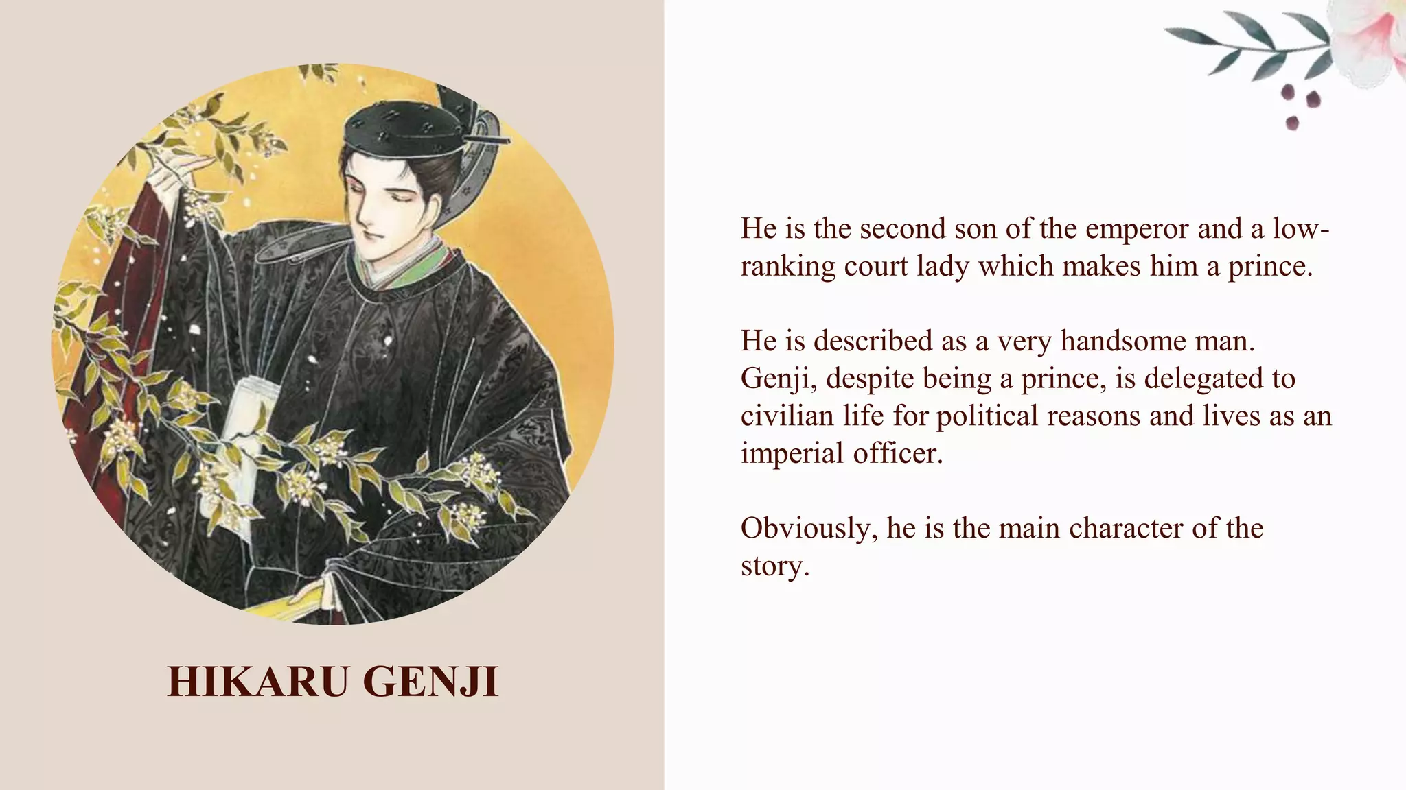 The Tale of Genji | PPTX | Celebrity Families | Pop Culture