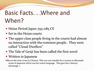 The Tale of Genji PowerPoint | PPTX