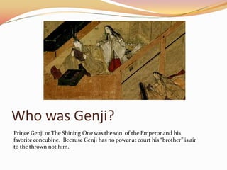 The Tale of Genji PowerPoint | PPTX