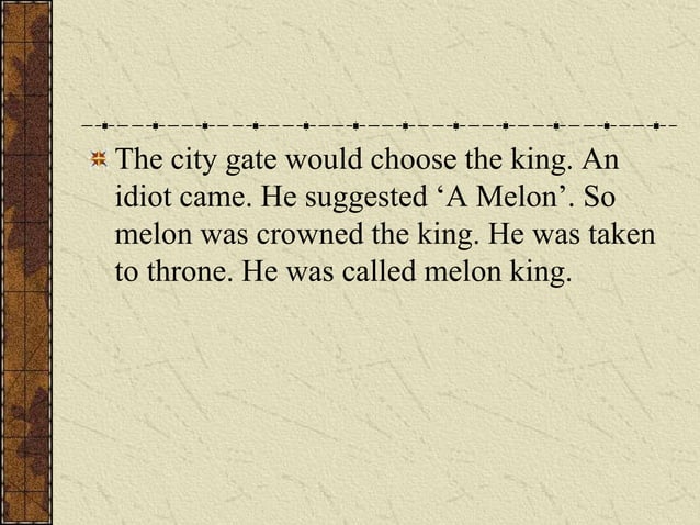 The Tale of Melon City.ppt | Religion & Spirituality