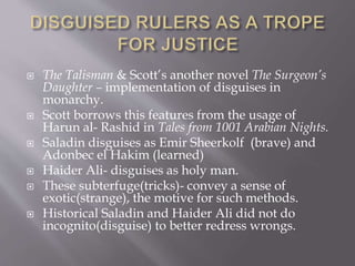 'The Talisman' by Sir Walter Scott | PPT