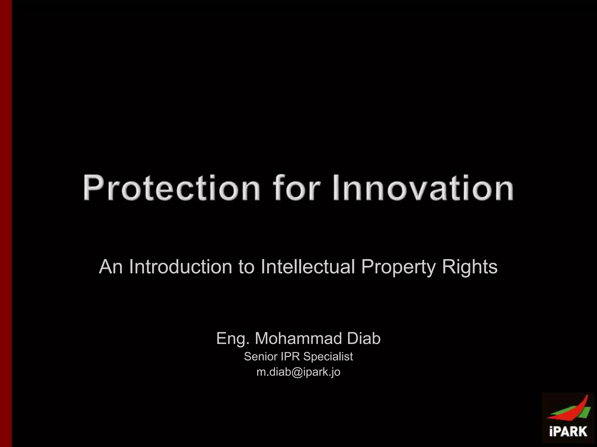 Intellectual Property Rights | PPTX