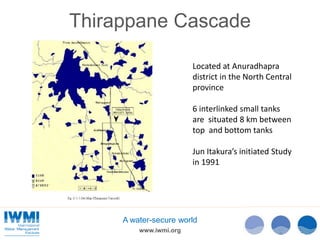The Tank Cascade System and the Contribution of Ground water to the ...