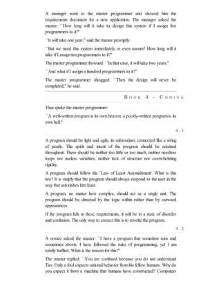 The tao of programming | PDF