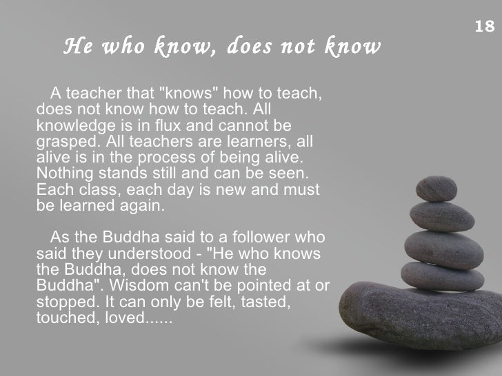 Tao Of Montessori Quotes