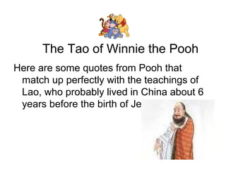 The tao of winnie the pooh | PPT