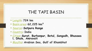 The tapi basin | PPTX | Geography | Science
