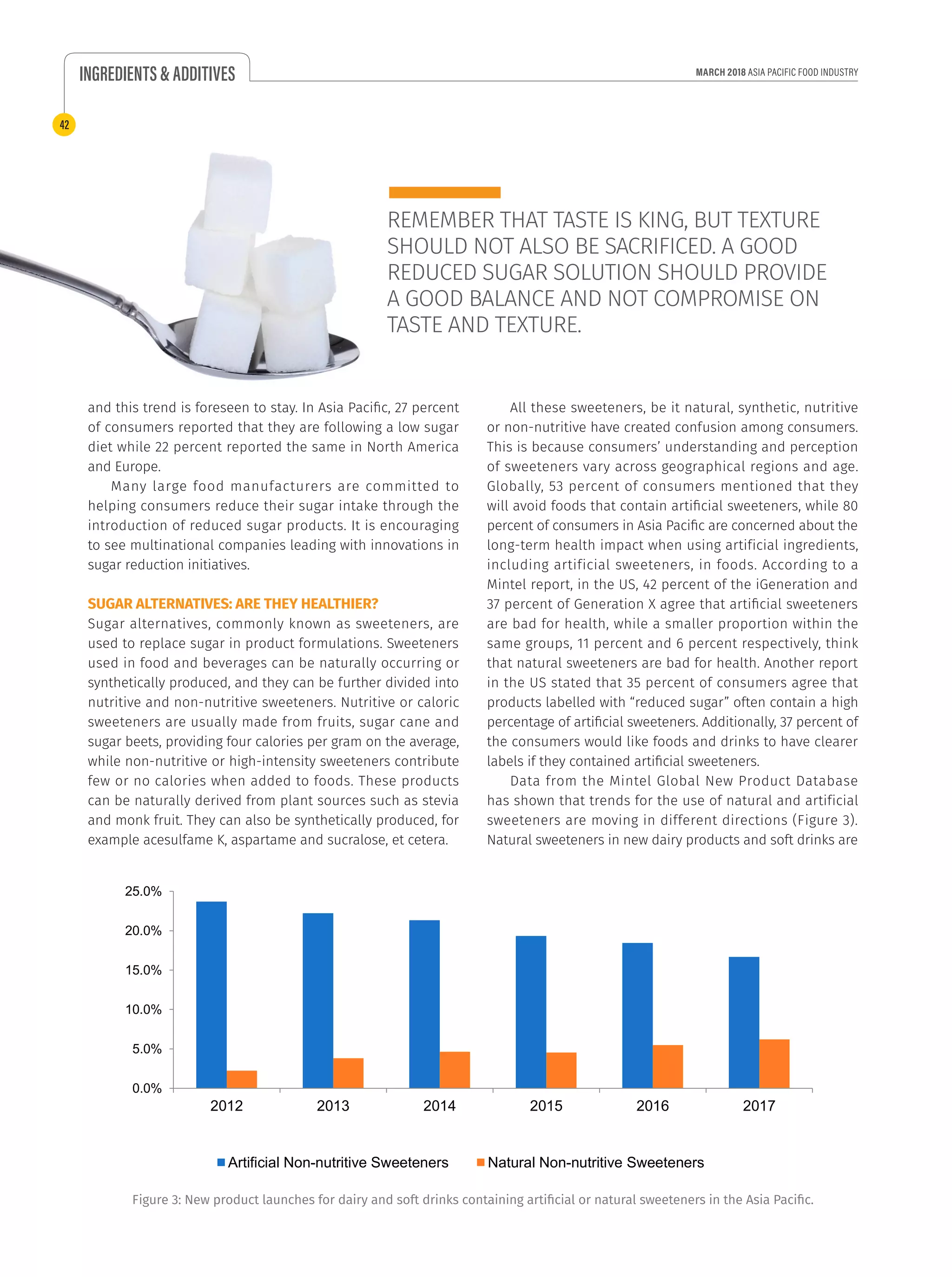 The taste of low sugar | PDF