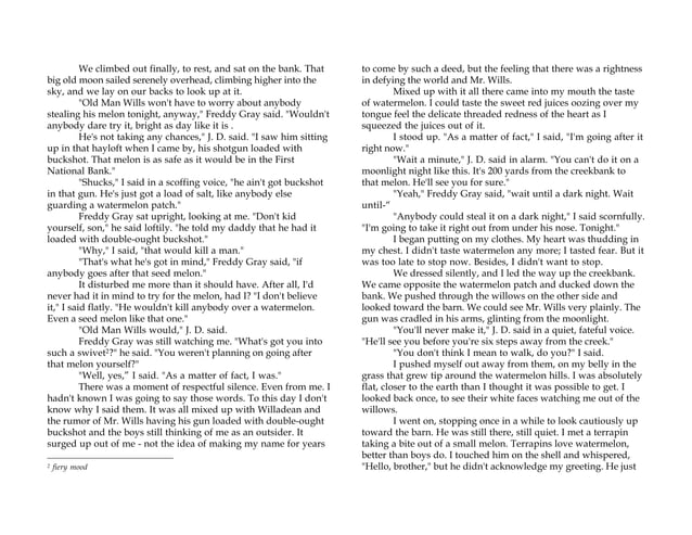 The Taste of Melon | PDF