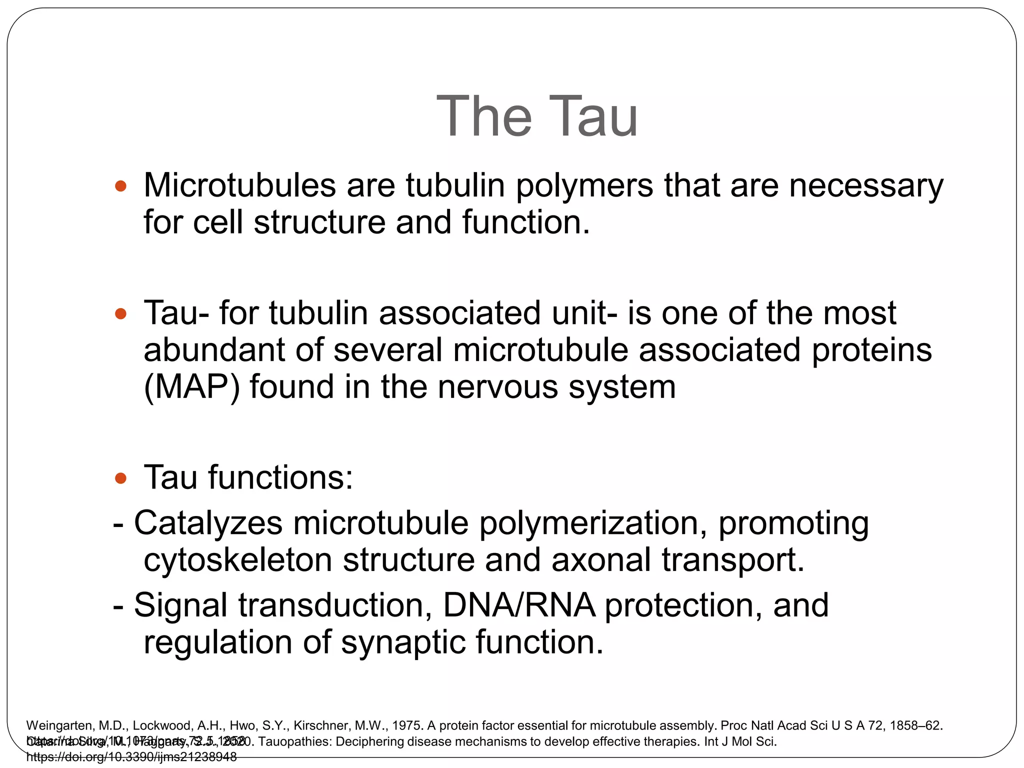 The Tauopathies.pptx