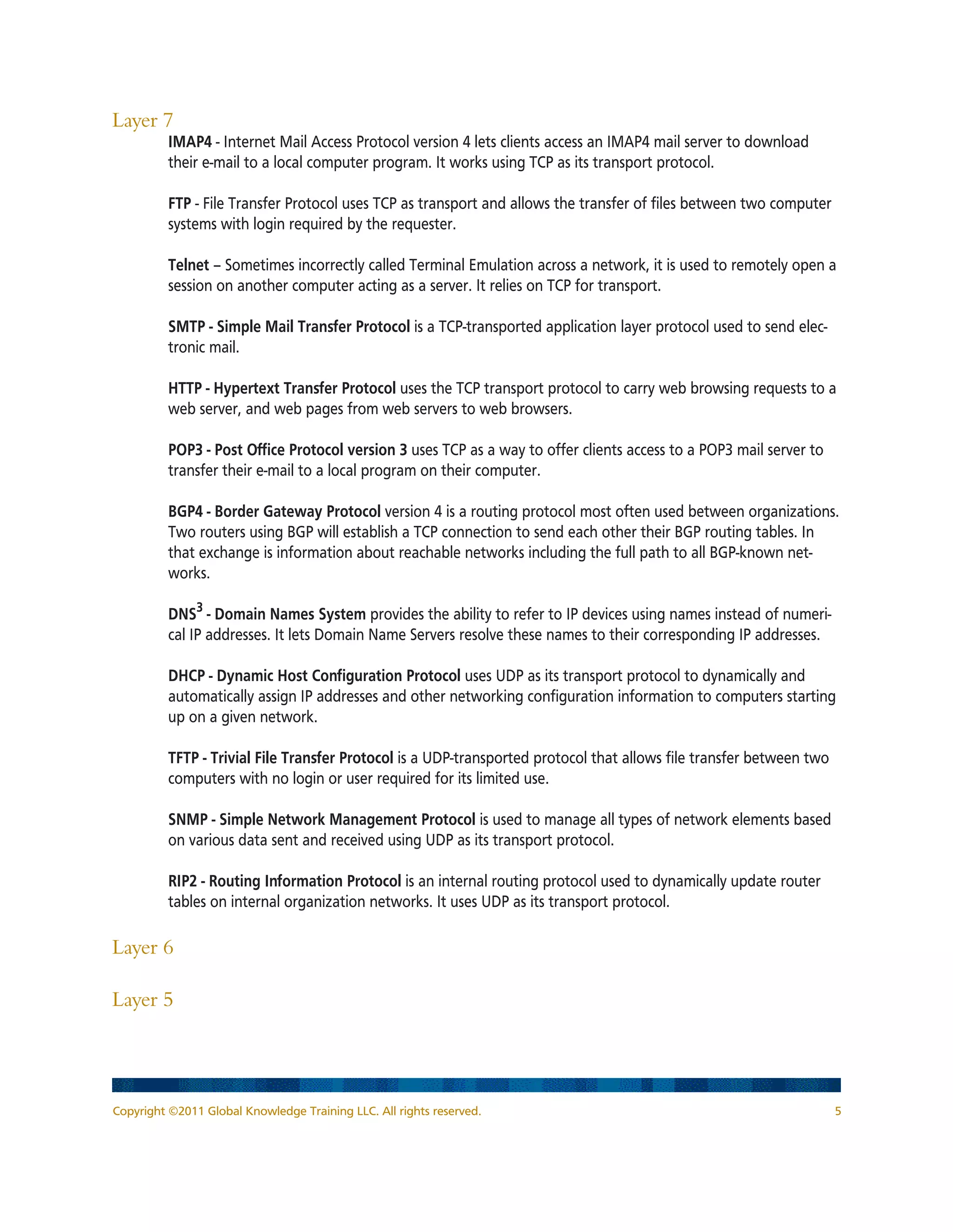 The Tcp Ip And Osi Models Pdf