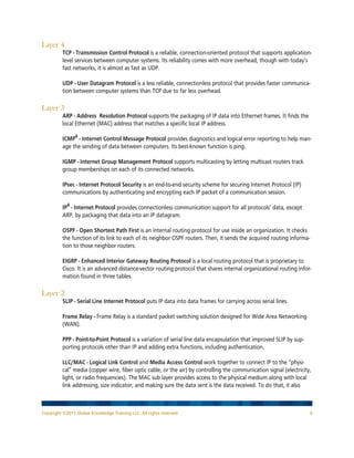 The TCP/IP and OSI models | PDF