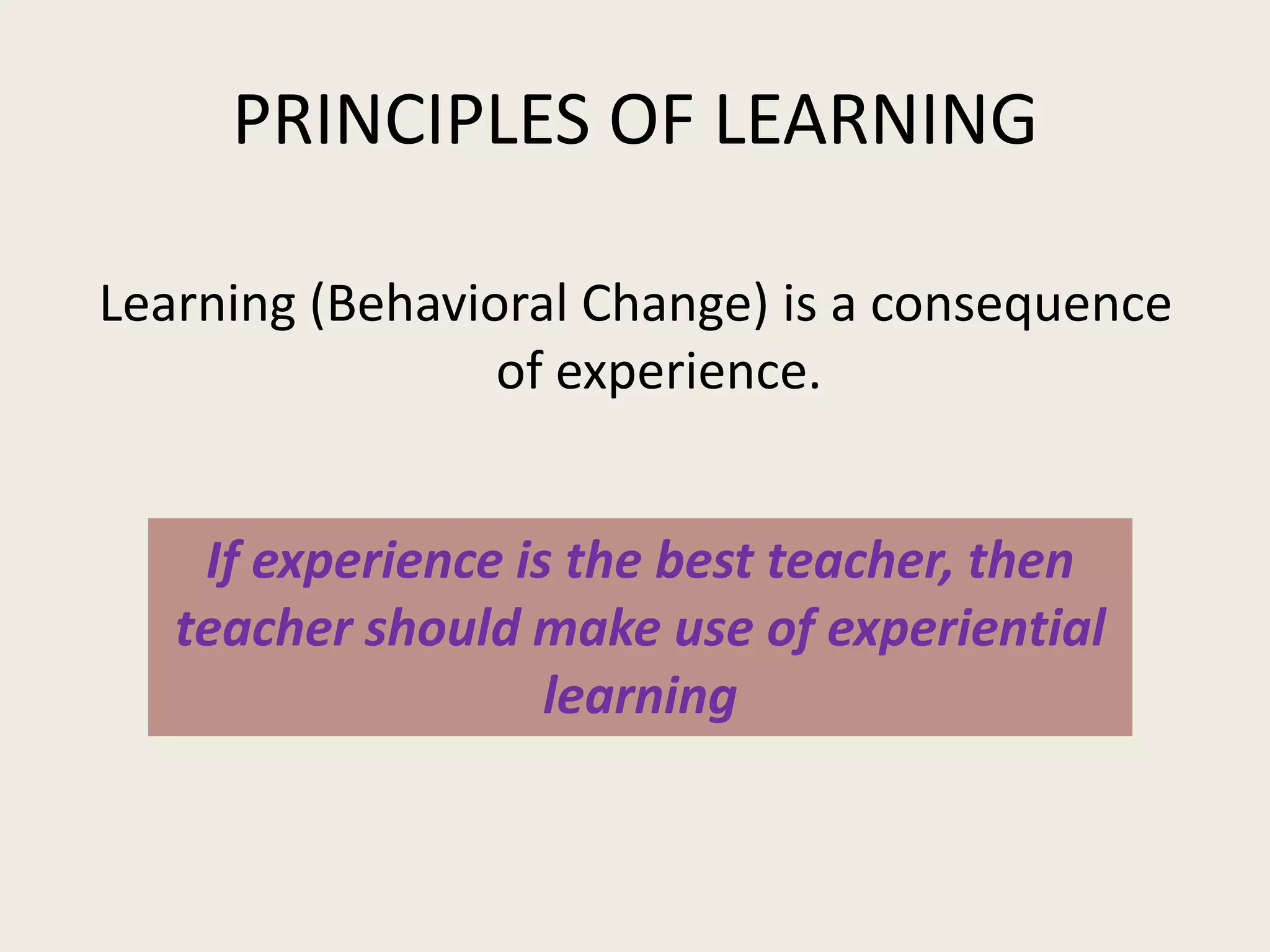 Principles of Teaching | PPTX | Education