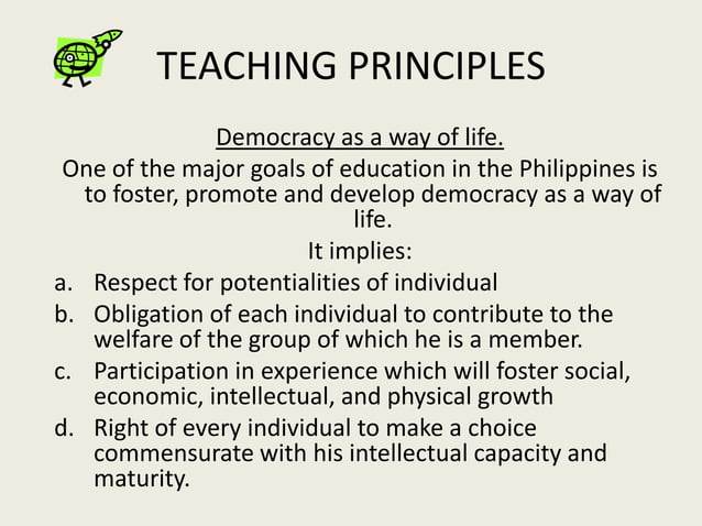 Principles of Teaching | PPTX | Education