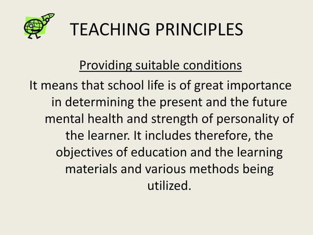 Principles of Teaching | PPTX | Education