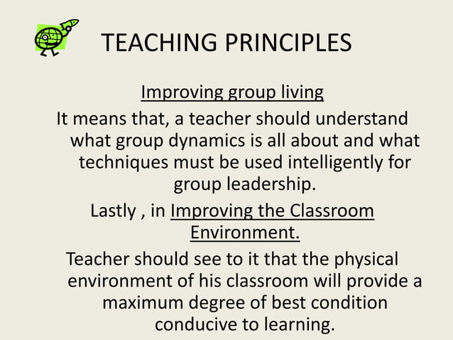 Principles of Teaching | PPTX | Education