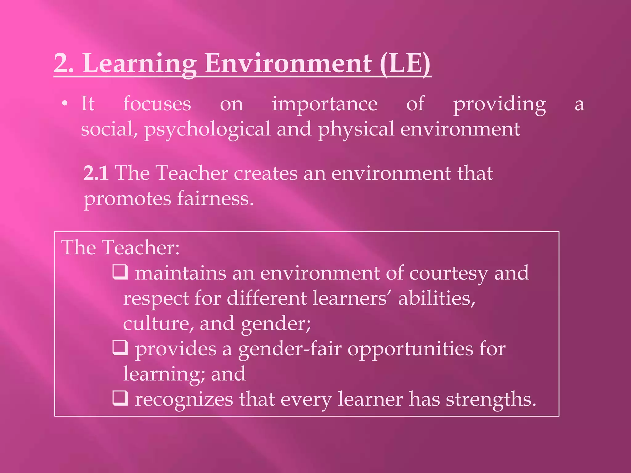 The teacher in the classroom and community | PPTX