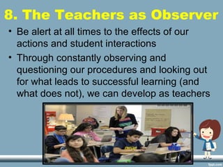The teacher role and expectation | PPT