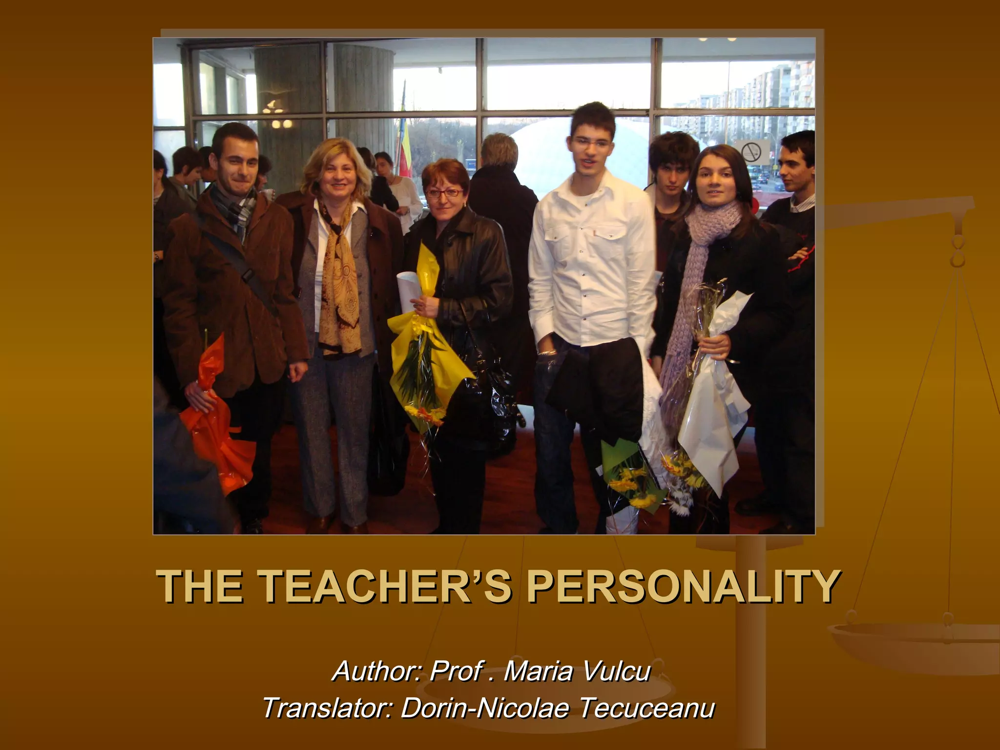 The teacher’s personality | PPT