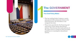 The teacher & the policy maker carlo roberto | PPTX