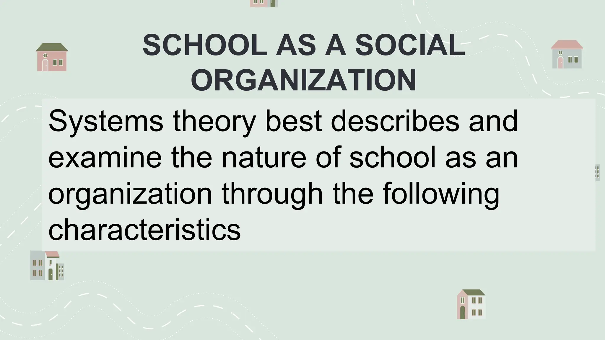 The Teacher, the School and the Community, School Culture, and ...