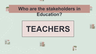 The Teacher, the School and the Community, School Culture, and ...