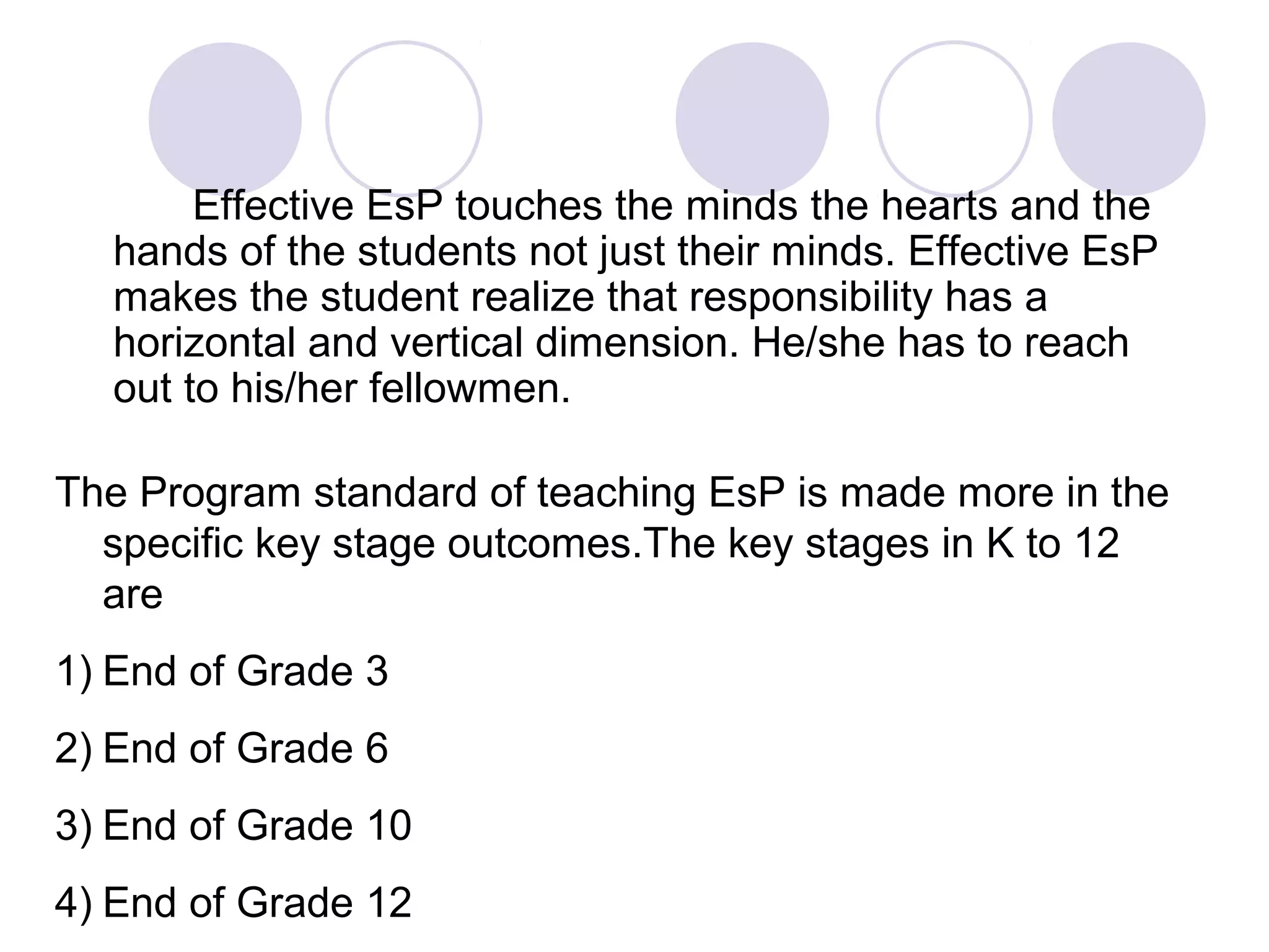 The teaching of edukasyon sa pagpapakatao | PPT