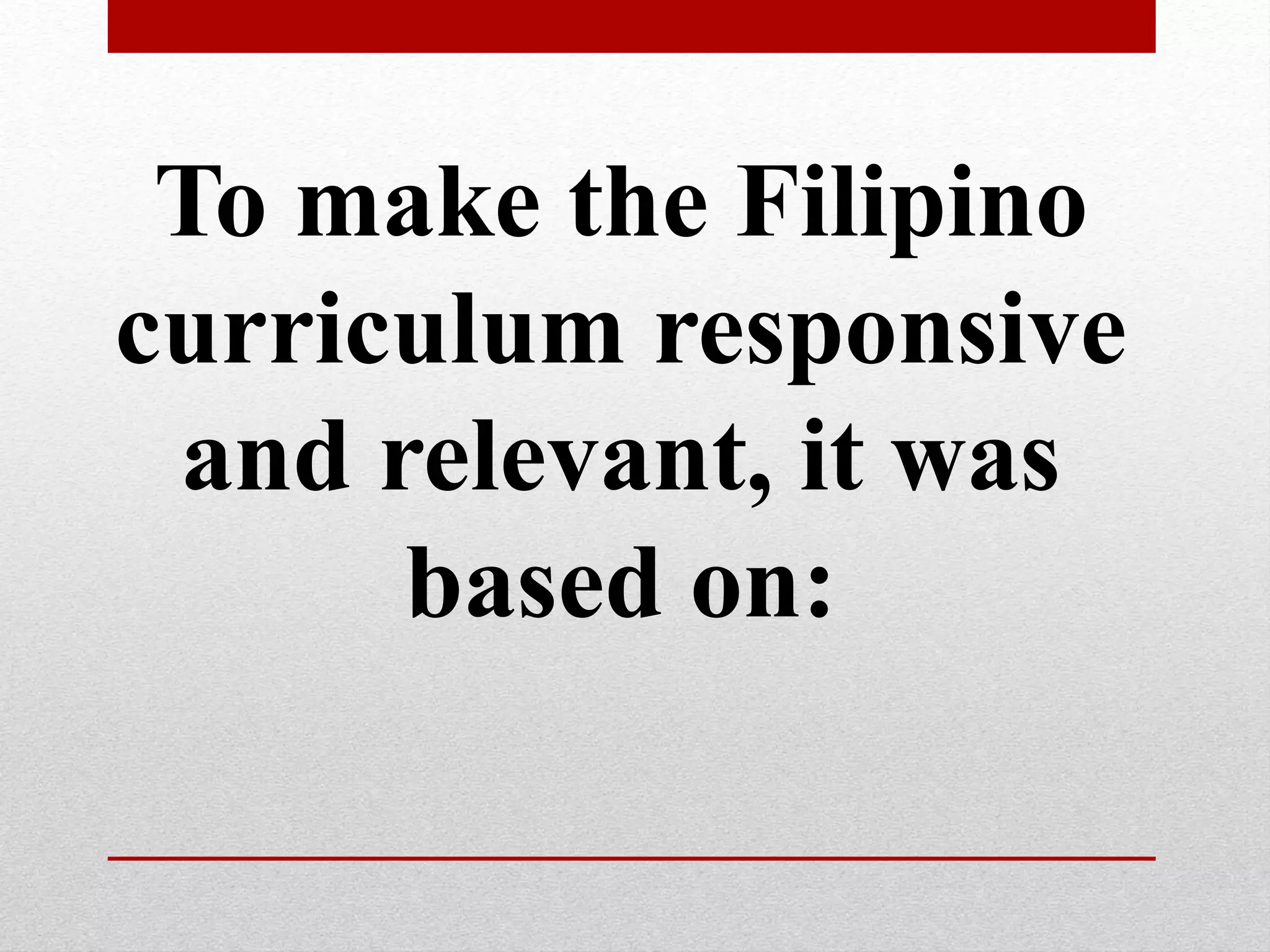 The Teaching of Filipino Language | PPTX