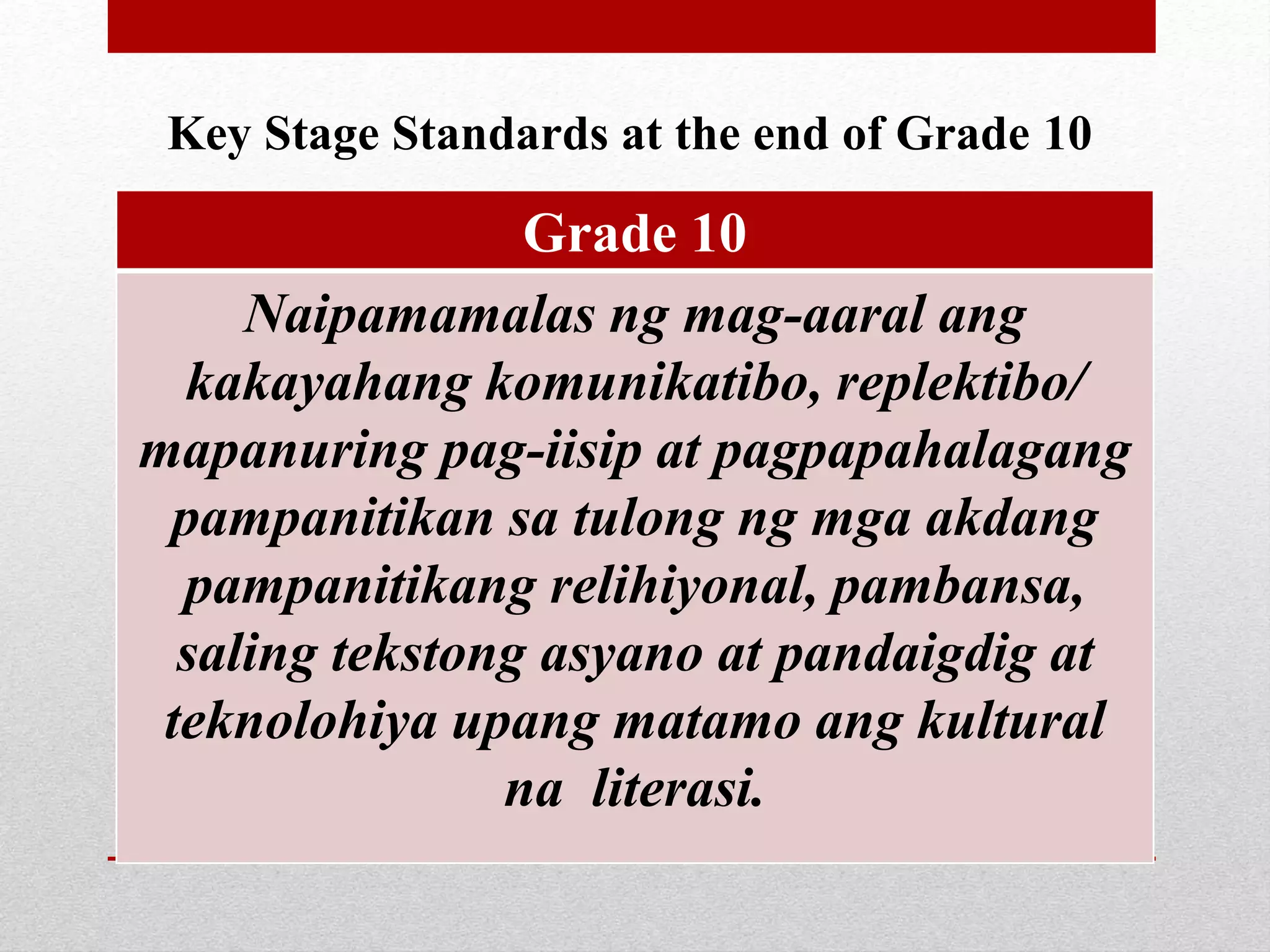 The Teaching of Filipino Language | PPTX