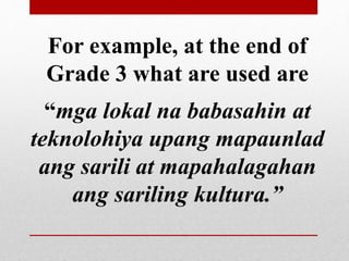 The Teaching of Filipino Language | PPTX