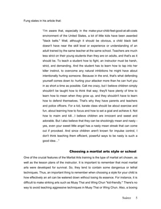 The teaching of karate do and aikido during childhood | DOC