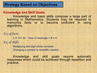 The teaching of mathematics | PPTX