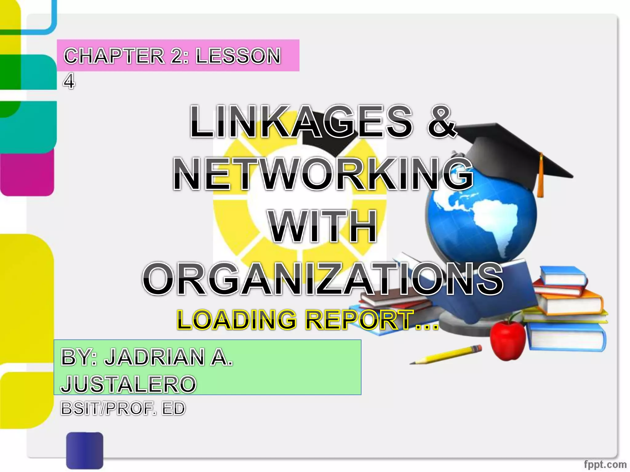 The Teaching Profession - Linkages & Networking with Organizations | PPTX