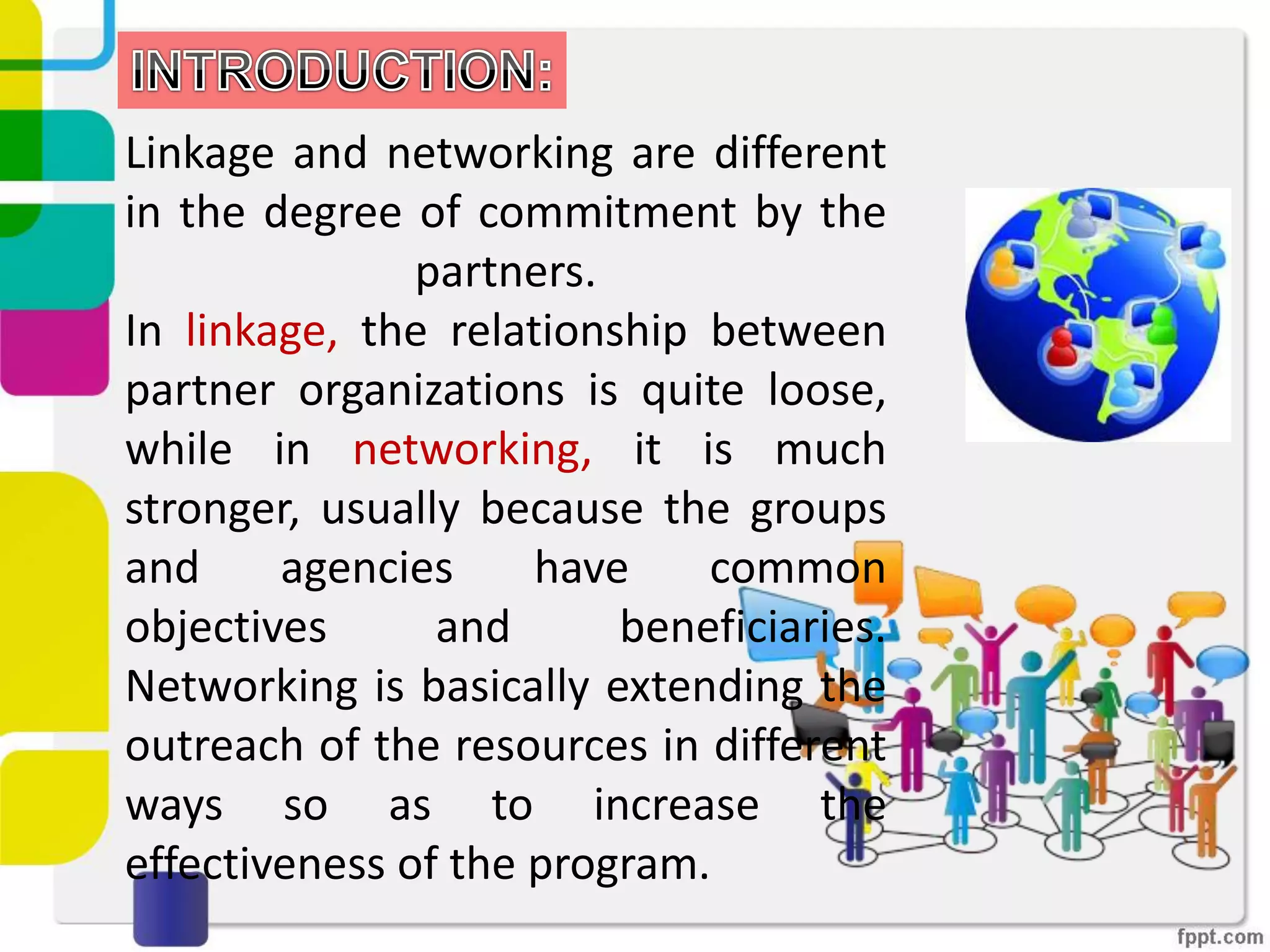 The Teaching Profession - Linkages & Networking with Organizations | PPTX