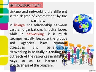 The Teaching Profession - Linkages & Networking with Organizations | PPTX